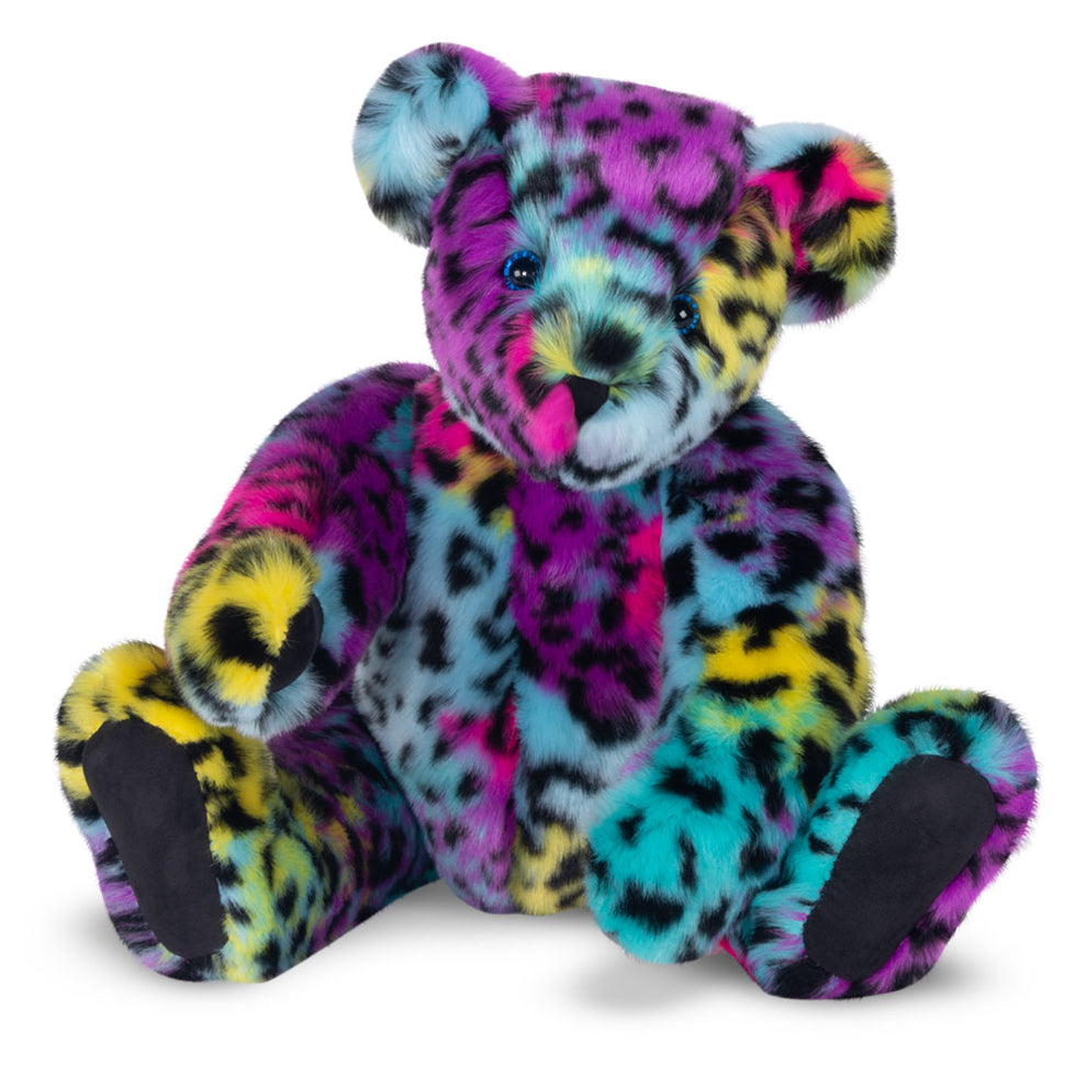 20 In. Special Edition Rainbow Leopard Bear – Vermont Teddy Bear