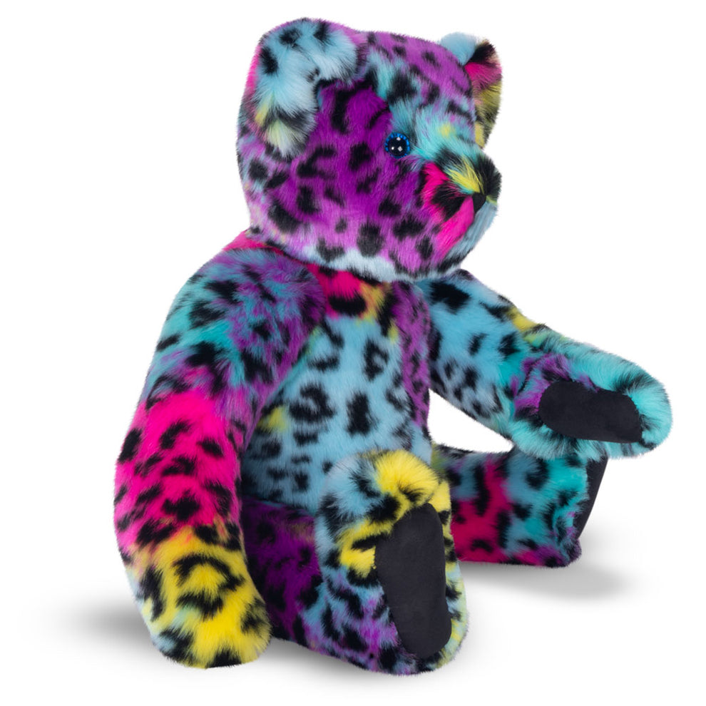 20 In. Special Edition Rainbow Leopard Bear – Vermont Teddy Bear