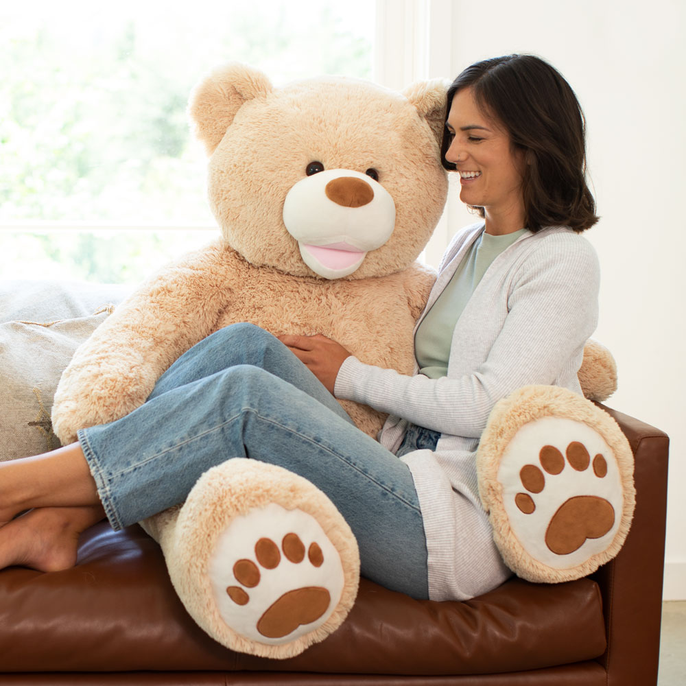 4 Ft. Bubba The Huggable Giant Teddy Bear – Vermont Teddy Bear