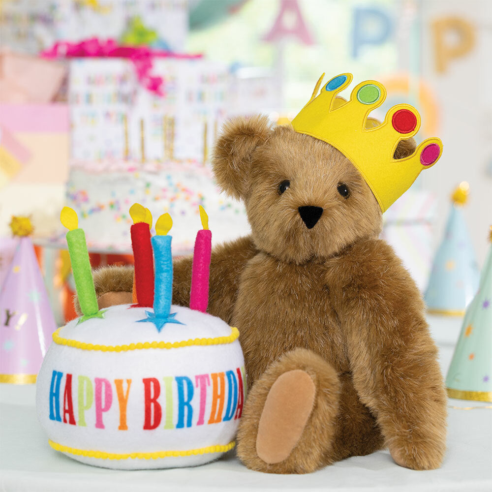 15 In. Happy Birthday Bear – Vermont Teddy Bear