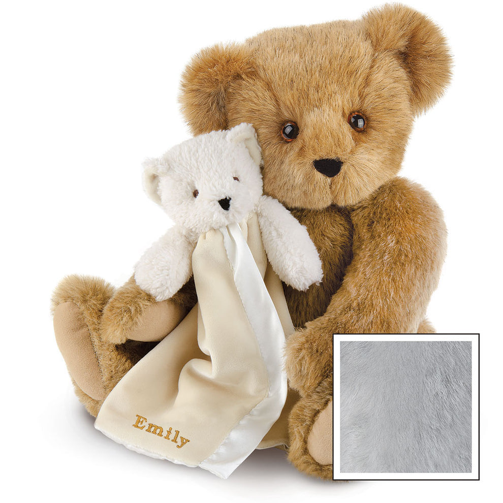 15 In. Cuddle Buddies Gift Set with Bear Blanket – Vermont Teddy Bear