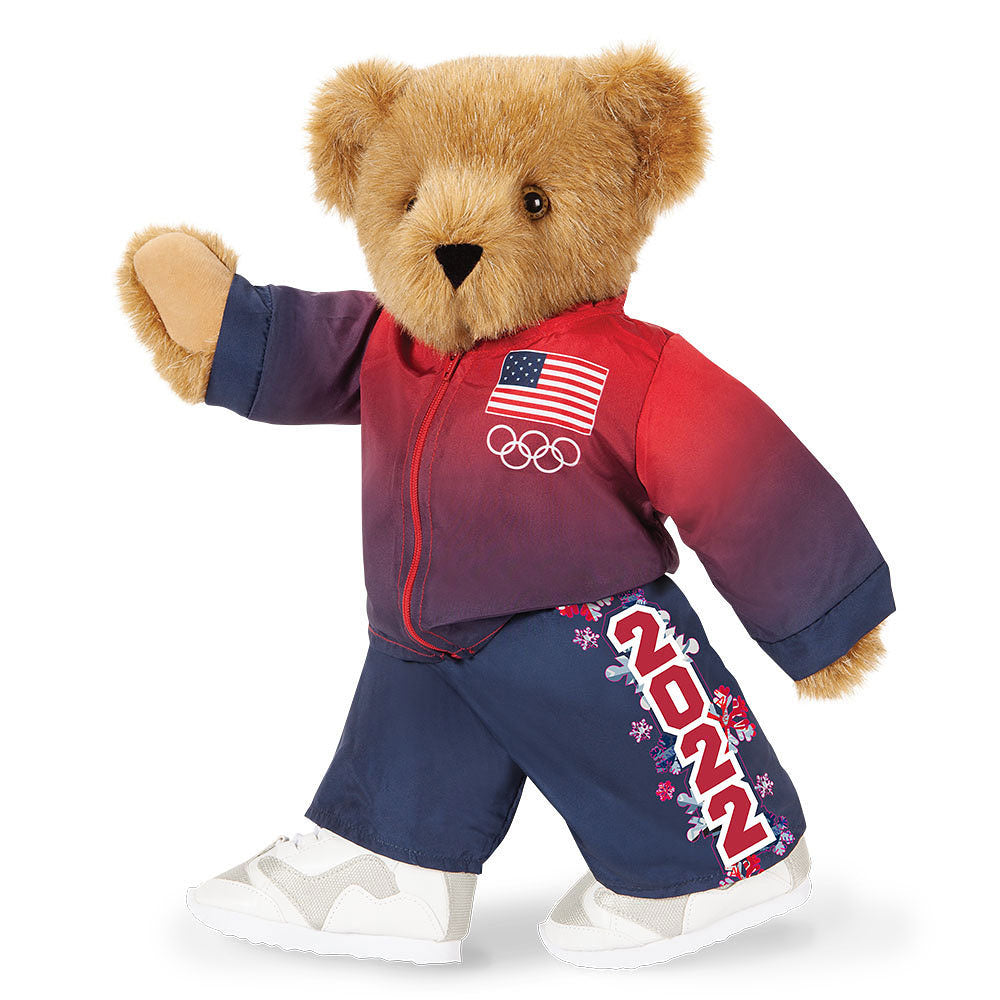 15 In. Team USA Summer Olympics Bear – Vermont Teddy Bear
